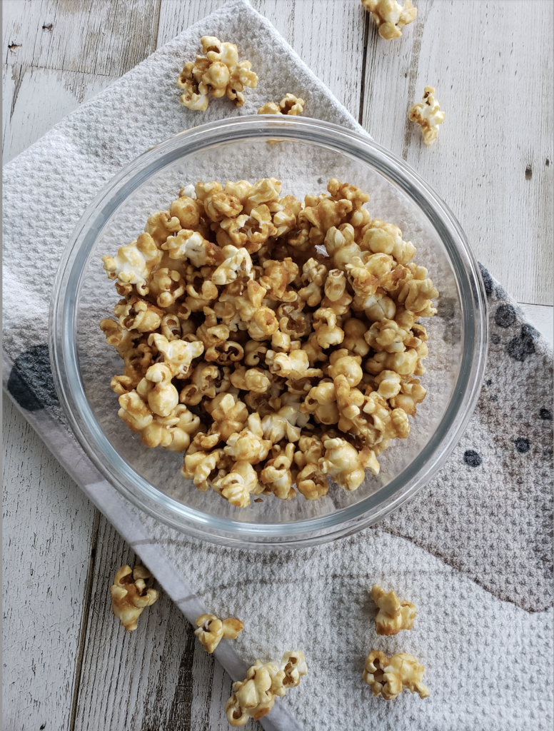 Vegan Caramel Popcorn - Curly Red Cafe